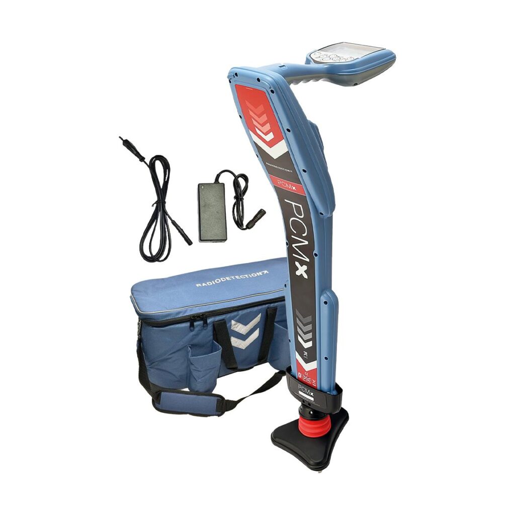 Radiodetection PCMx Locator With USB Cable, Rechargeable Kit, And Soft ...