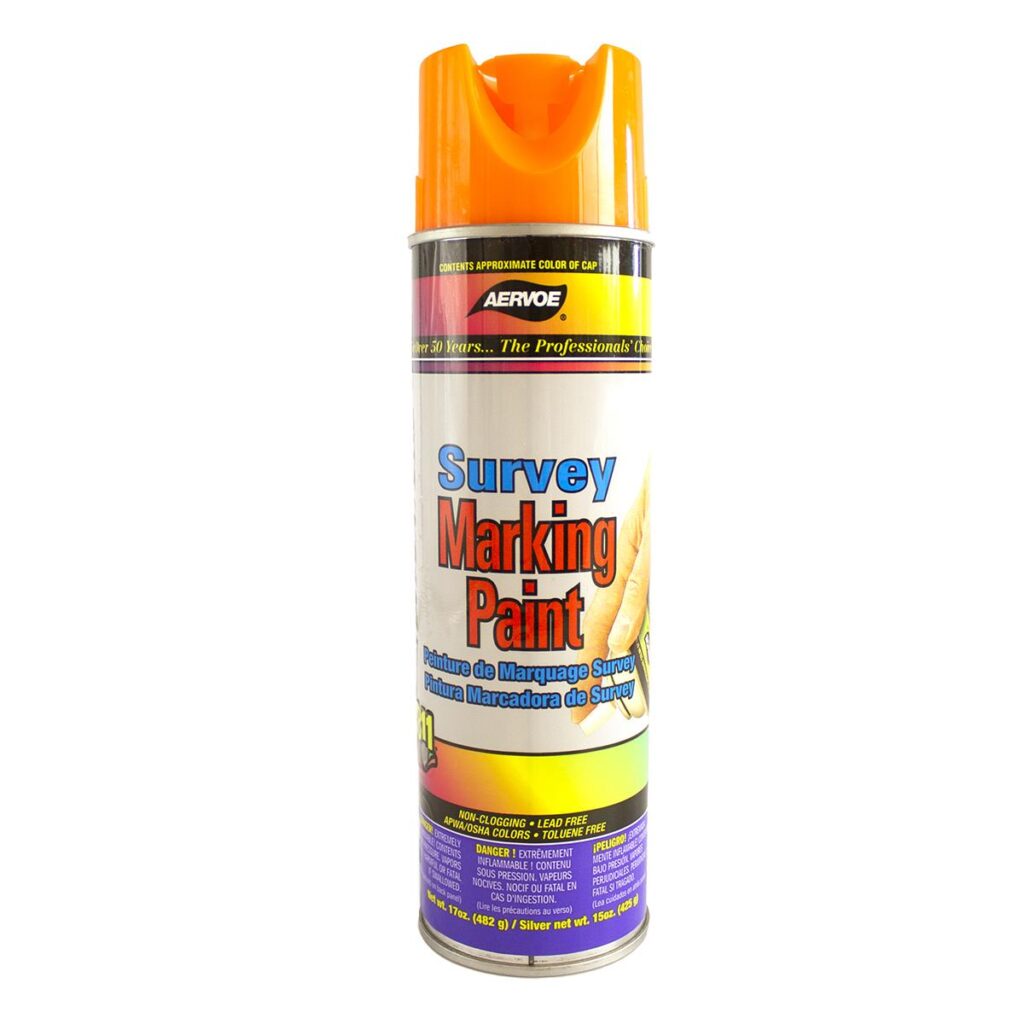 Aervoe 222 Fluorescent Orange Survey Marking Paint - Frontier Precision ...