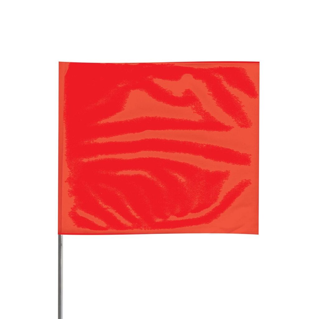 Presco 4X5X30 RED Wire Flags - Frontier Precision Shop