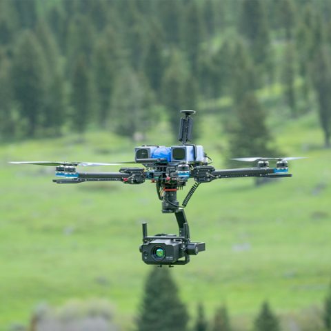 Vision Aerial Vector Hexacopter With Blue Herelink - Frontier Precision ...